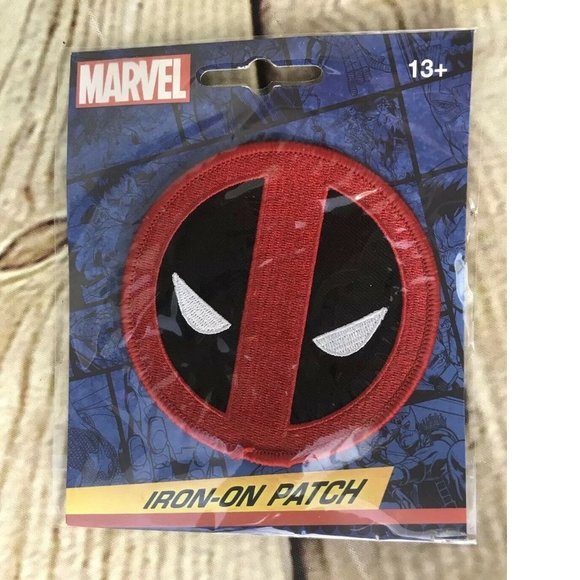 Marvel | Accessories | Marvel Comics Deadpool Logo Embroidered 35 Patch ...